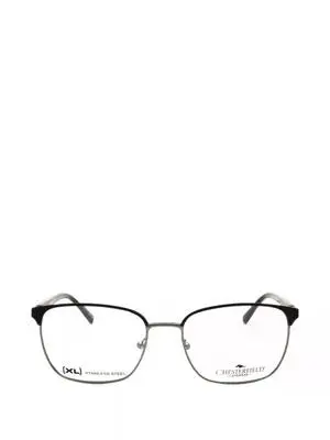 CHESTERFIELD Oval-frame Glasses - Black