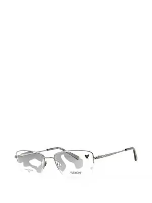 FLEXON Rectangle-frame Glasses - Grey