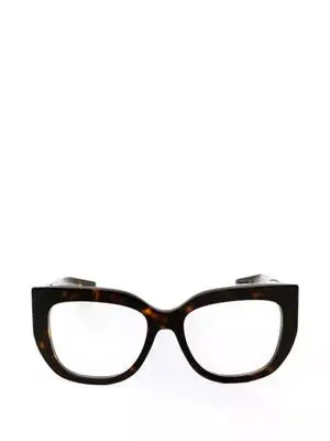 Gucci Cat-eye Frame Glasses - Brown