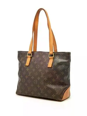 LOUIS VUITTON 2001 Monogram Cabas Piano Tote Bag