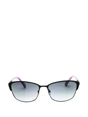 LIZ CLAIBORNE Cat-eye Frame Sunglasses - Black