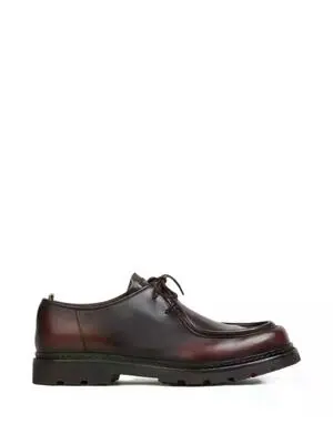 Officine Creative Lace-up Leather Derby Shoes - Brown