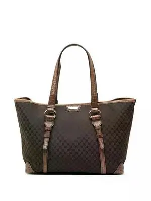 Celine 2009 Macadam Canvas Tote Bag
