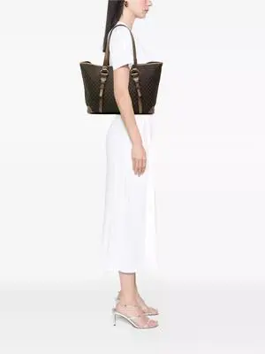 Celine 2009 Macadam Canvas Tote Bag