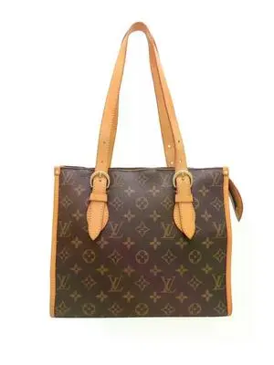 LOUIS VUITTON 2005 Monogram Popincourt Haut Shoulder Bag - Brown