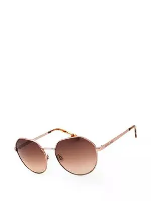 DRAPER JAMES Geometric-frame Sunglasses - Pink