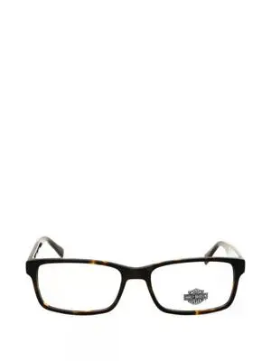 HARLEY-DAVIDSON Rectangle-frame Glasses - Brown