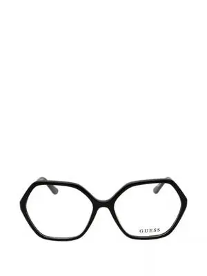 Guess Geometric-frame Glasses - Black