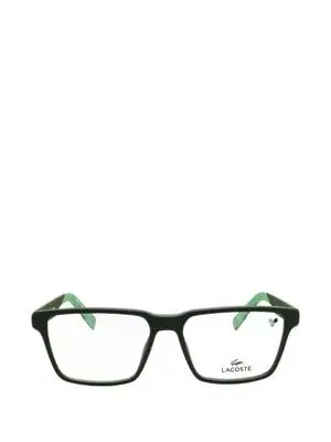 Lacoste Rectangle-frame Glasses - Green