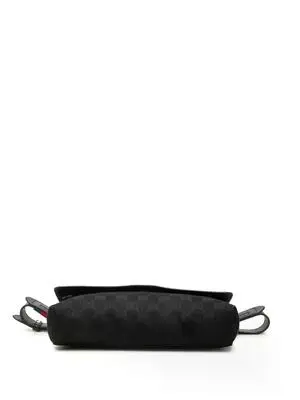 Gucci 2000-2015 Gg Canvas And Leather Web Belt Bag
