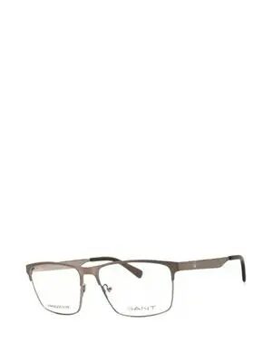 Gant Rectangle Frame Eyeglasses - Grey
