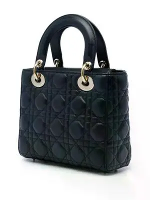 Dior Lambskin Cannage Myabcdior Lady Satchel