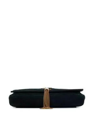 Saint Laurent 2020 Suede Monogram Kate 99 Tassel Bag Satchel