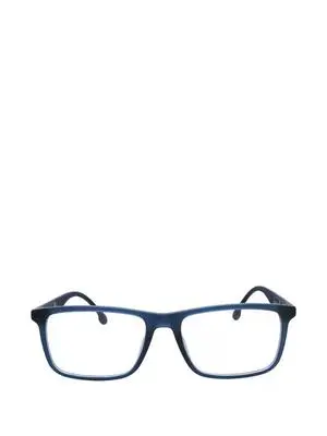 Carrera Eyewear Rectangle Frame Eyeglasses - Blue