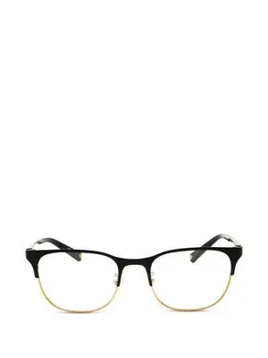 COACH Oval Frame Eyeglasses - Black