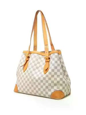 LOUIS VUITTON 2012 Damier Azur Hampstead Mm Tote Bag