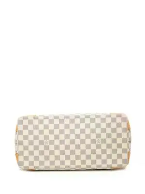 LOUIS VUITTON 2012 Damier Azur Hampstead Mm Tote Bag