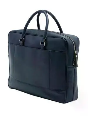 Prada 2013-2026 Saffiano Business Bag - Blue