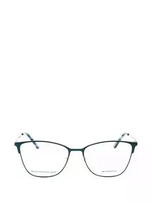 LIZ CLAIBORNE Rectangle-frame Glasses - Blue