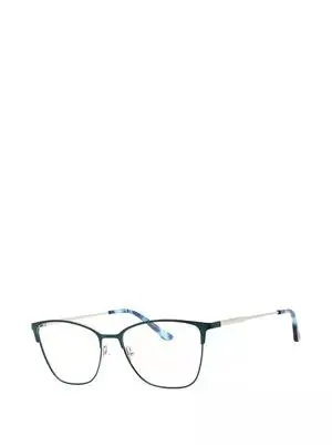 LIZ CLAIBORNE Rectangle Eyeglasses - Blue