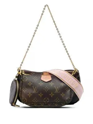LOUIS VUITTON 2020 Monogram Multi Pochette Accessoires Satchel - Brown