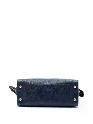 Burberry 2000-2017 Medium Grained Leather Clifton Satchel