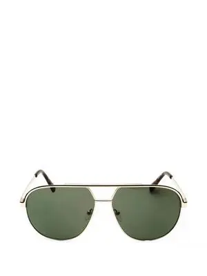 Guess Pilot-frame Sunglasses - Gold