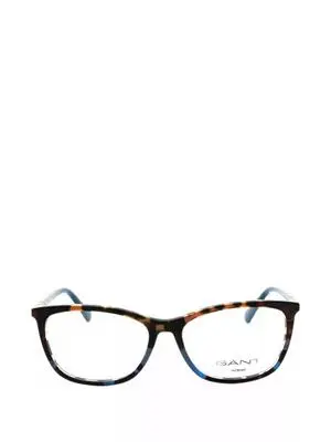 Gant Tortoiseshell-effect Rectangle-frame Glasses - Brown