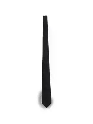 Emporio Armani Pointed-tip Tie - Black