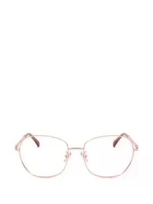 Max Mara Geometric-frame Glasses - Pink