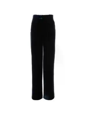 Giorgio Armani Dart-detail Trousers - Blue