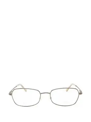 EMOZIONI Rectangle-frame Glasses - Silver