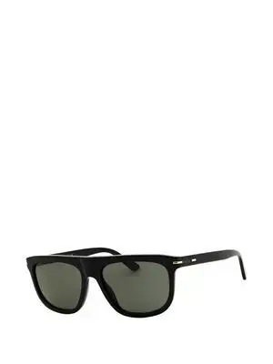 Gucci Rectangle Frame Sunglasses With Gold-tone Hardware