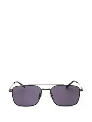 Gucci Rectangle-frame Sunglasses - Black