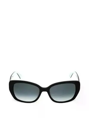 Kate Spade New York Kenzie Rectangular-frame Sunglasses - Black