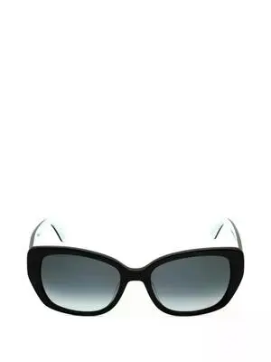 Kate Spade New York Kenzie Rectangular Frame Sunglasses - Black