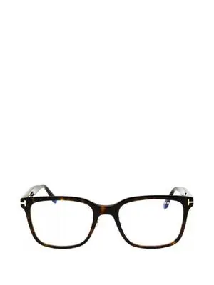 TOM FORD Rectangle-frame Glasses - Brown