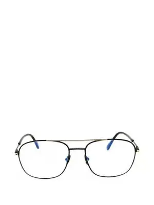 TOM FORD Pilot-frame Glasses - Black