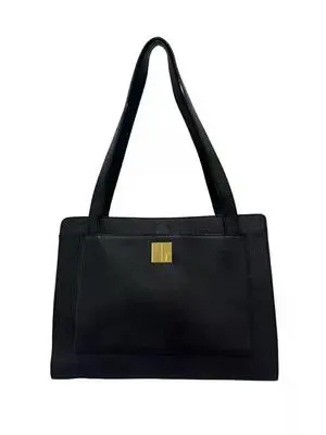Saint Laurent 1980-1990 Leather Tote Bag