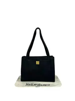 Saint Laurent 1980-1990 Leather Tote Bag