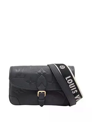 LOUIS VUITTON 2021-2026 Monogram Empreinte Diane Satchel - Black