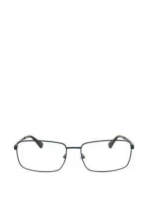 Timberland Rectangular Metal Frame Eyeglasses - Blue