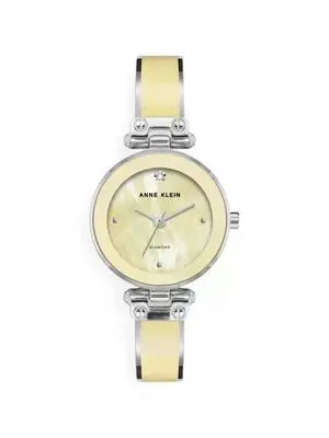 Anne Klein Accented 30mm Watch - Neutrals