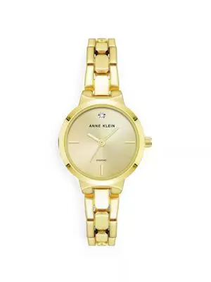 Anne Klein Logo-detail 26mm Watch - Gold