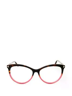 TOM FORD Cat-eye Frame Glasses - Black