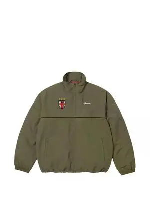Supreme Cross Logo-print Track Jacket - Green