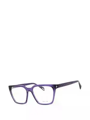 POLICE Rectangle Frame Eyeglasses - Purple
