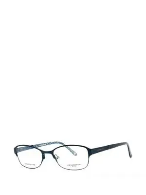 LIZ CLAIBORNE Oval-frame Glasses - Blue