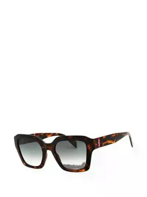 LEVI'S Tortoiseshell-effect Rectangle-frame Sunglasses