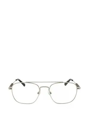Jones New York Aviator Eyeglasses - Silver